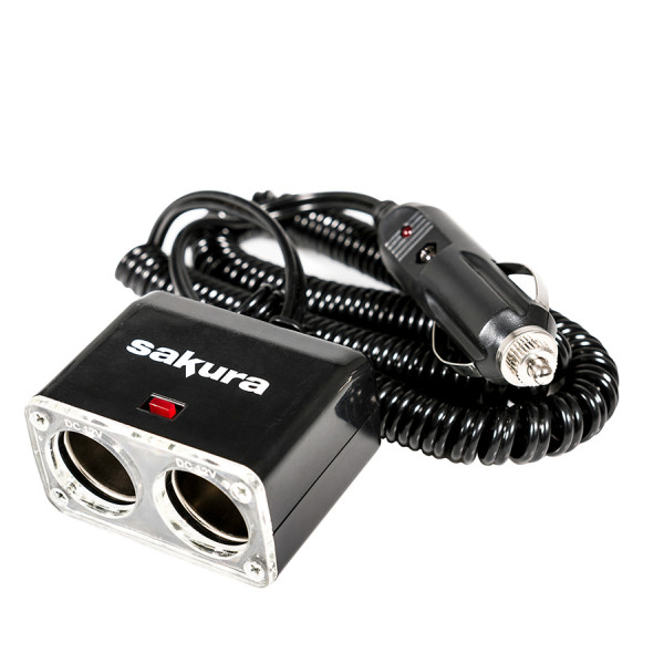 Sakura SS5102 12V Socket Extension 2 x 12V