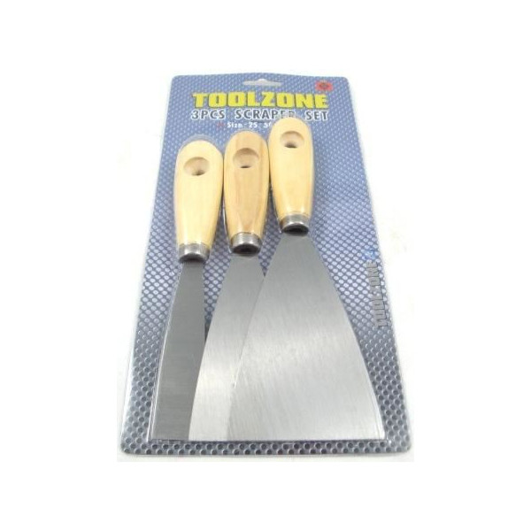 TOOLZONE 3PC SCRAPER SET