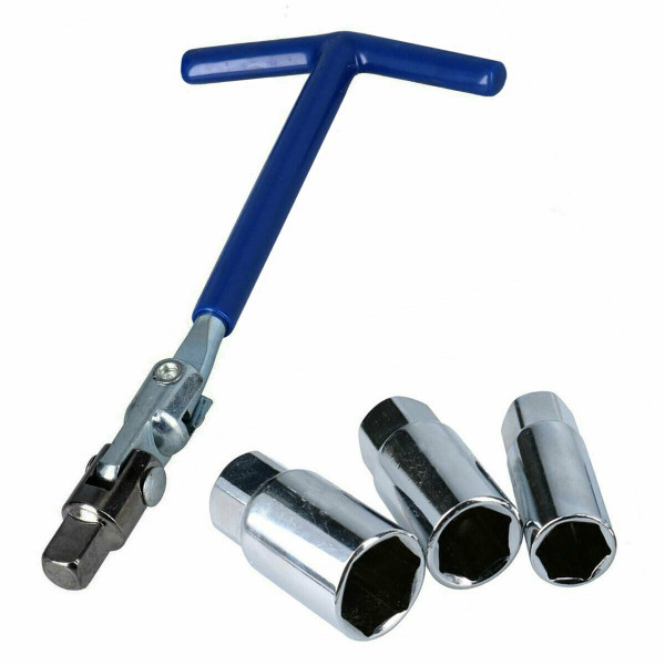 TZ 4PC FLEX T HANDLE &SPARK PLUG SOCKETS