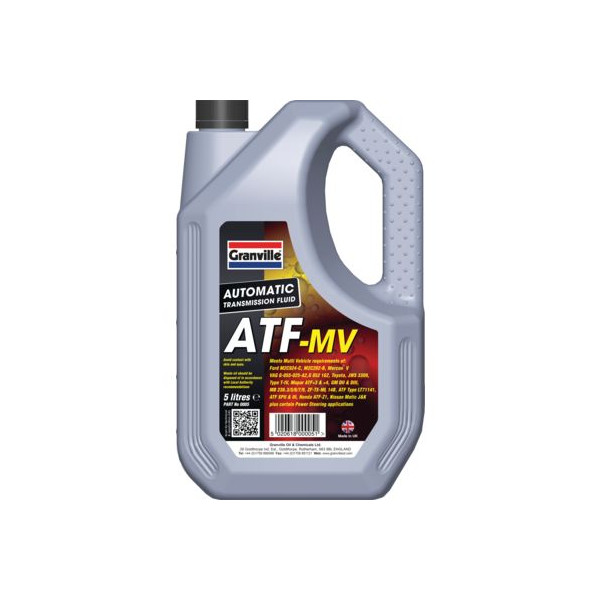 Granville ATF MV - 5 litre Auto trans fluid multi vehicle