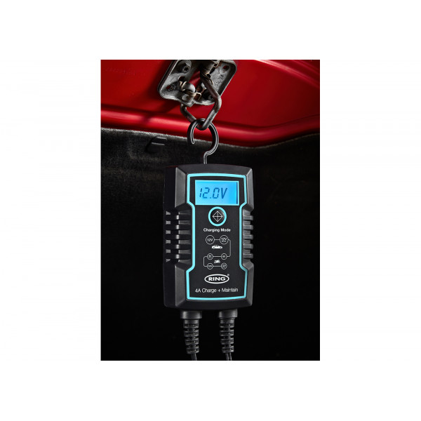 Ring 4A Smart Battery Charger & Maintainer 6/12V