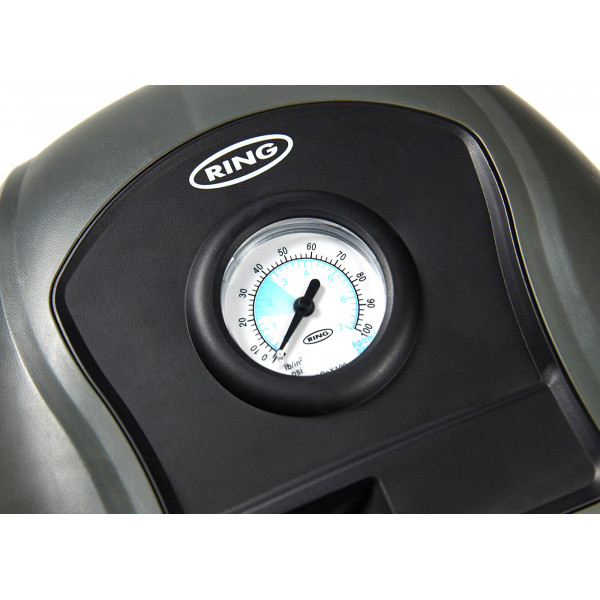 Ring Analogue Tyre Inflator under 5 mins with 3 metre cord