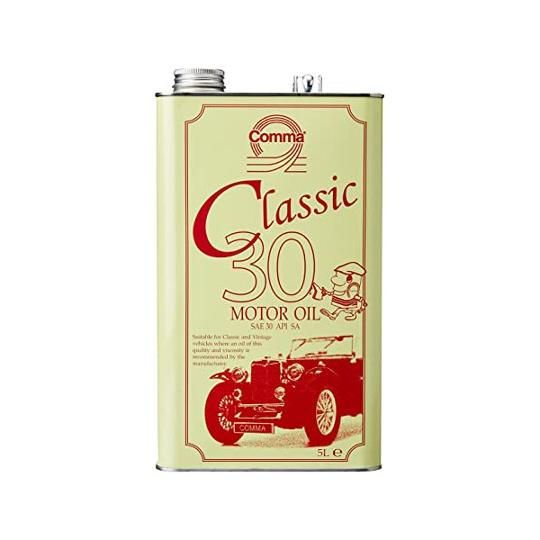 Comma Classic Motor Oil 30 - 5 Litre (Metal Tin)
